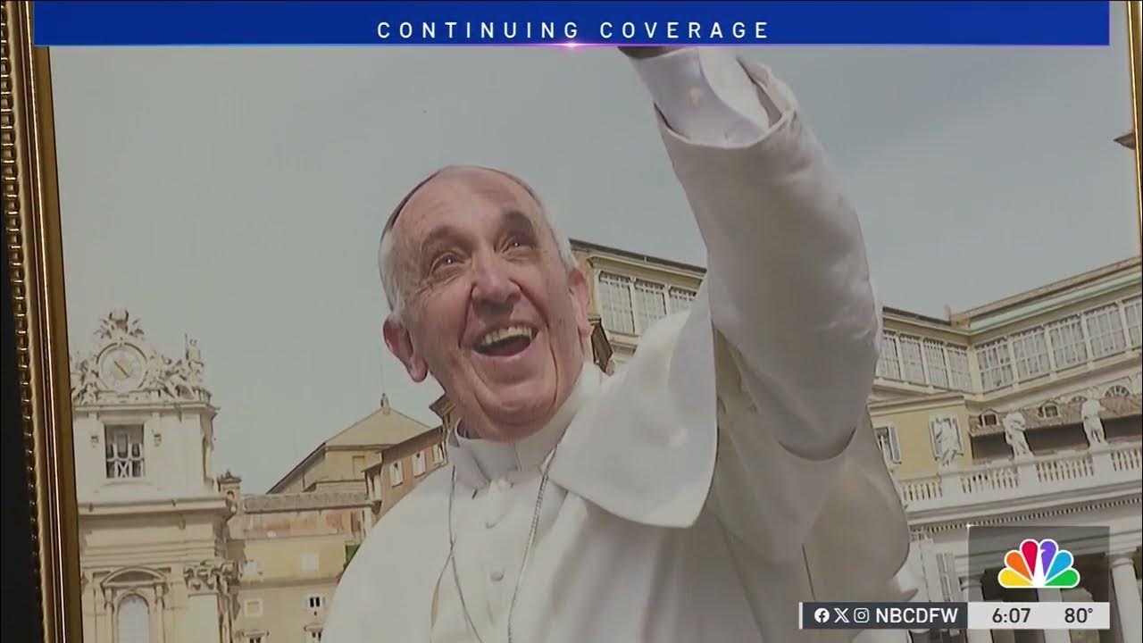 Bilingual Reporting: Death of Pope Francis - YouTube