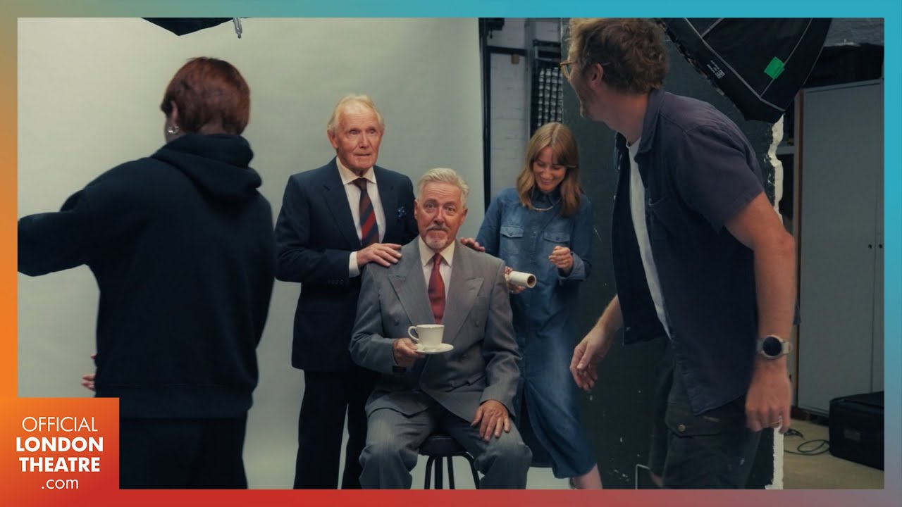 Behind the scenes photoshoot & interview for I'm Sorry Prime Minister ...