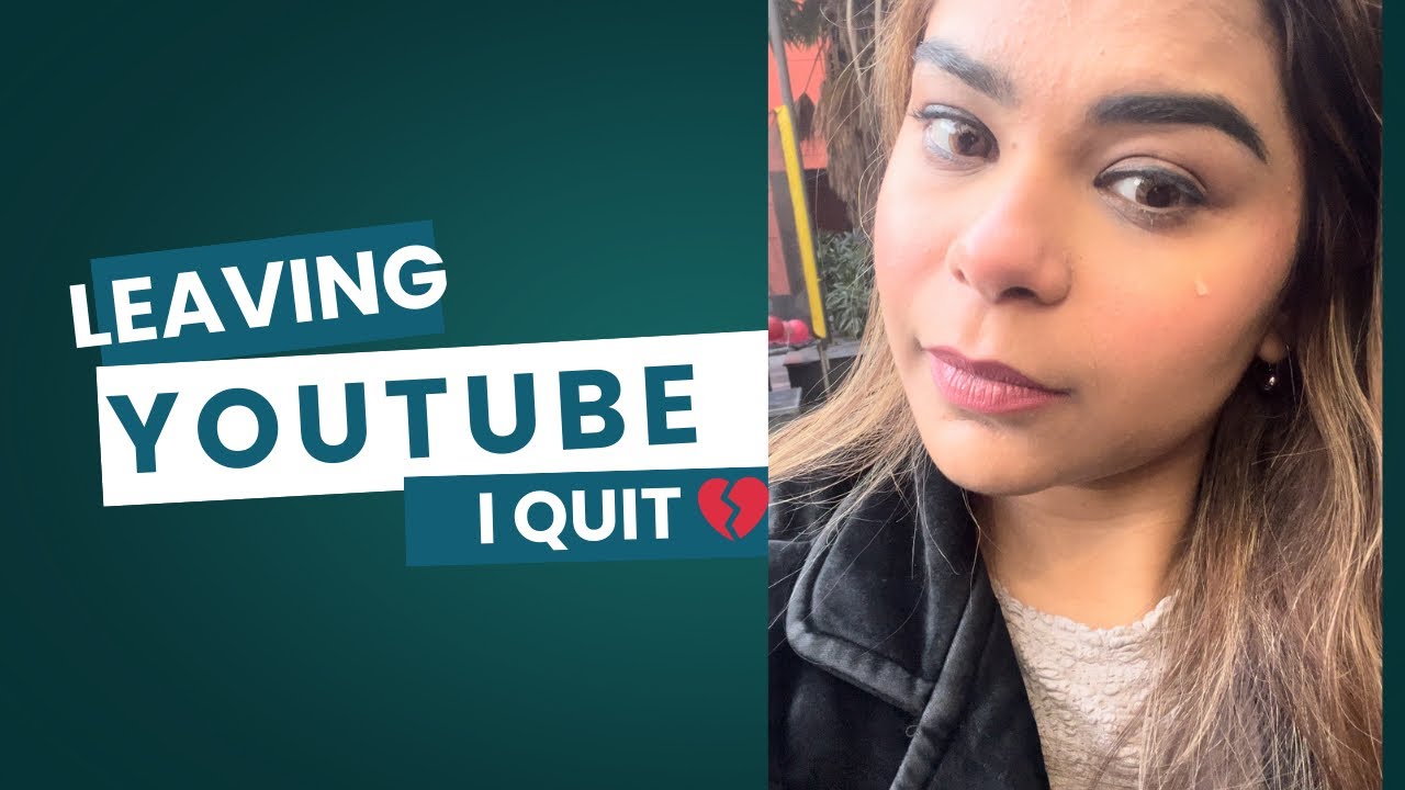 I QUIT 💔 || LEAVING YOUTUBE || RAW & UNFILTERED SIT AND TALK 🗣️ - YouTube