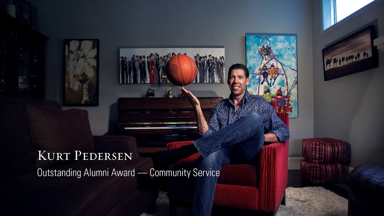 Kurt Pedersen — Outstanding Alumni Award — Community Service - YouTube