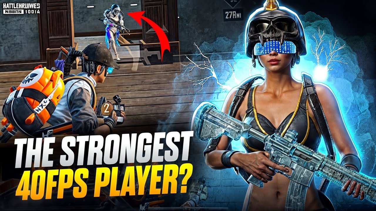 The Strongest 40FPS Player? | 3 Finger + Full Gyroscope 40FPS | 1v4 ...