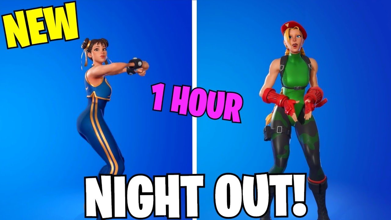 FORTNITE NIGHT OUT EMOTE (1 HOUR) - YouTube