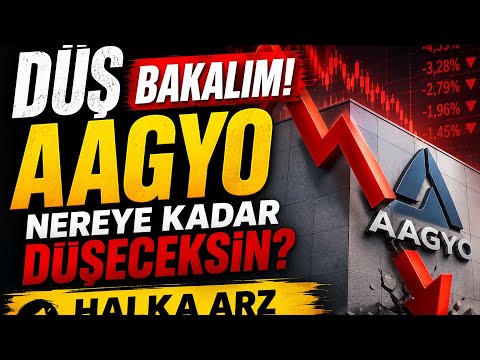 DÜŞ BAKALIM AAGYO NEREYE KADAR DÜŞECEKSİN HALKA ARZ HİSSELERİNDE GÜN ORTASI RAKAMLARI #aagyo 