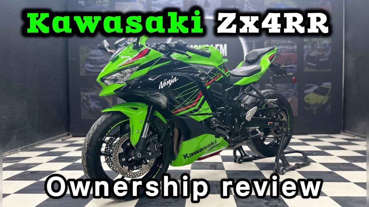 Kawasaki ZX4RR riding review - YouTube