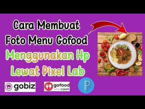 Cara Buat Foto Menu Gofood Menggunakan Hp - YouTube
