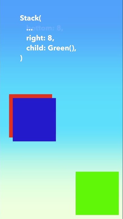 Flutter Widgets in 60 seconds: Stack - YouTube