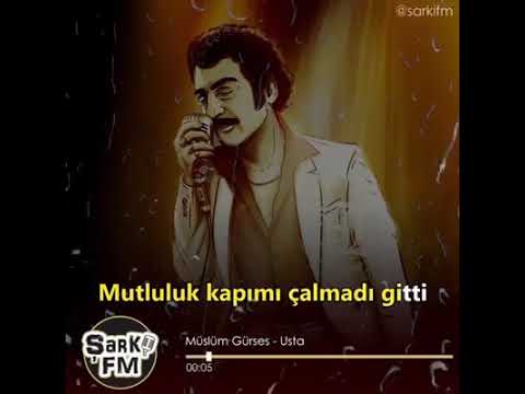 Mutluluk kapımı çalmadı be usta