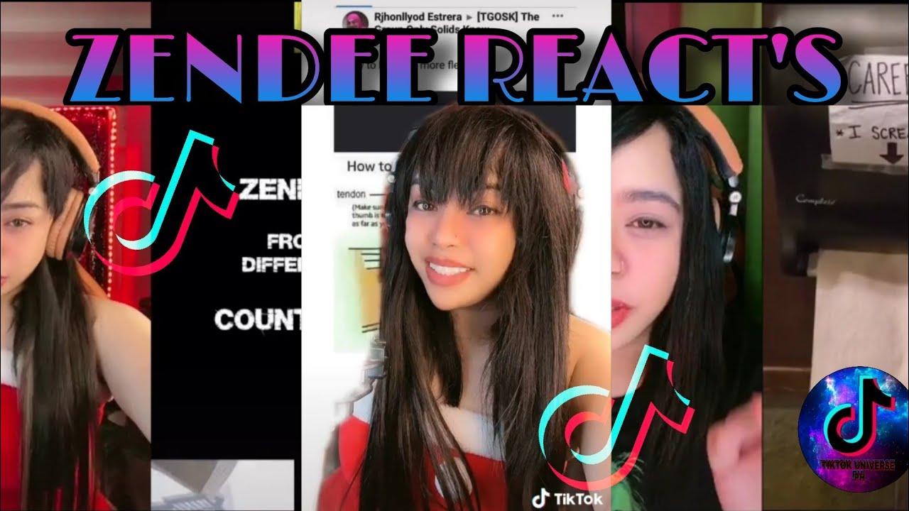 ZENDEE REACT'S TO FUNNY VIDEO'S - YouTube