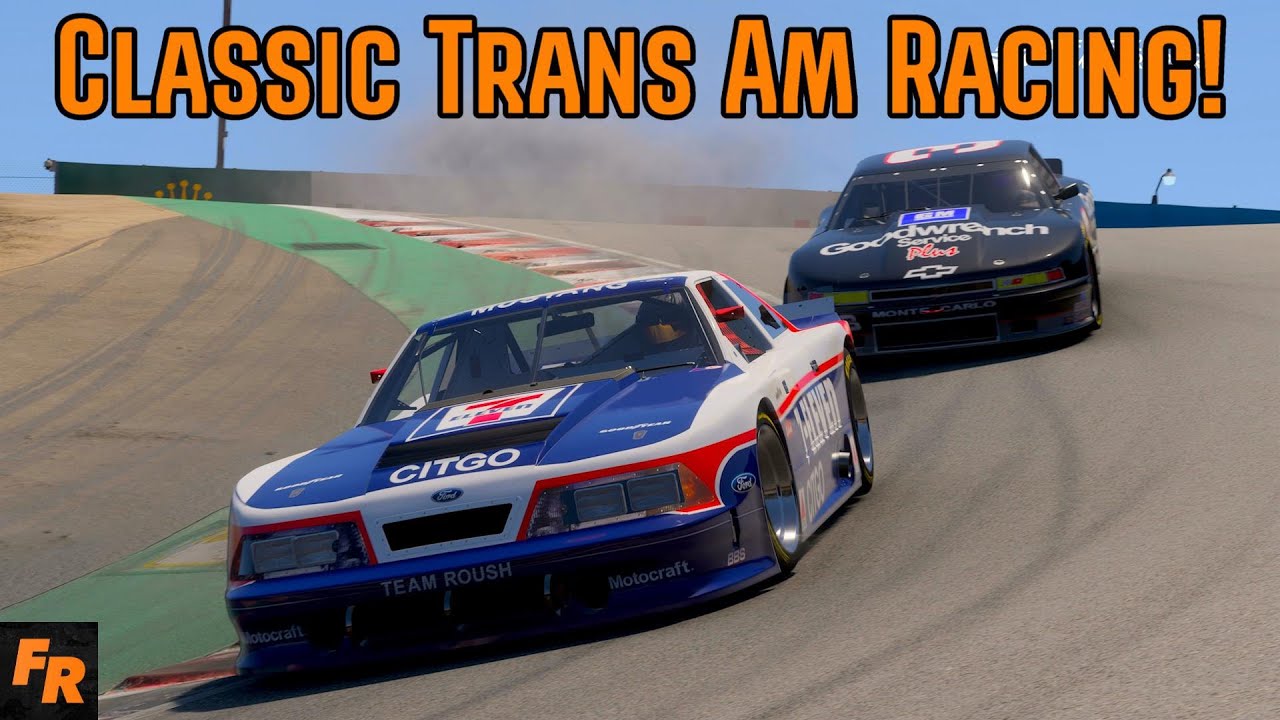 Racing The Beastly Classic Trans Am Cars On Forza Motorsport! - YouTube