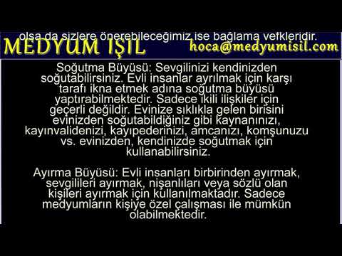 Büyü Çeşitleri Ve Etkileri