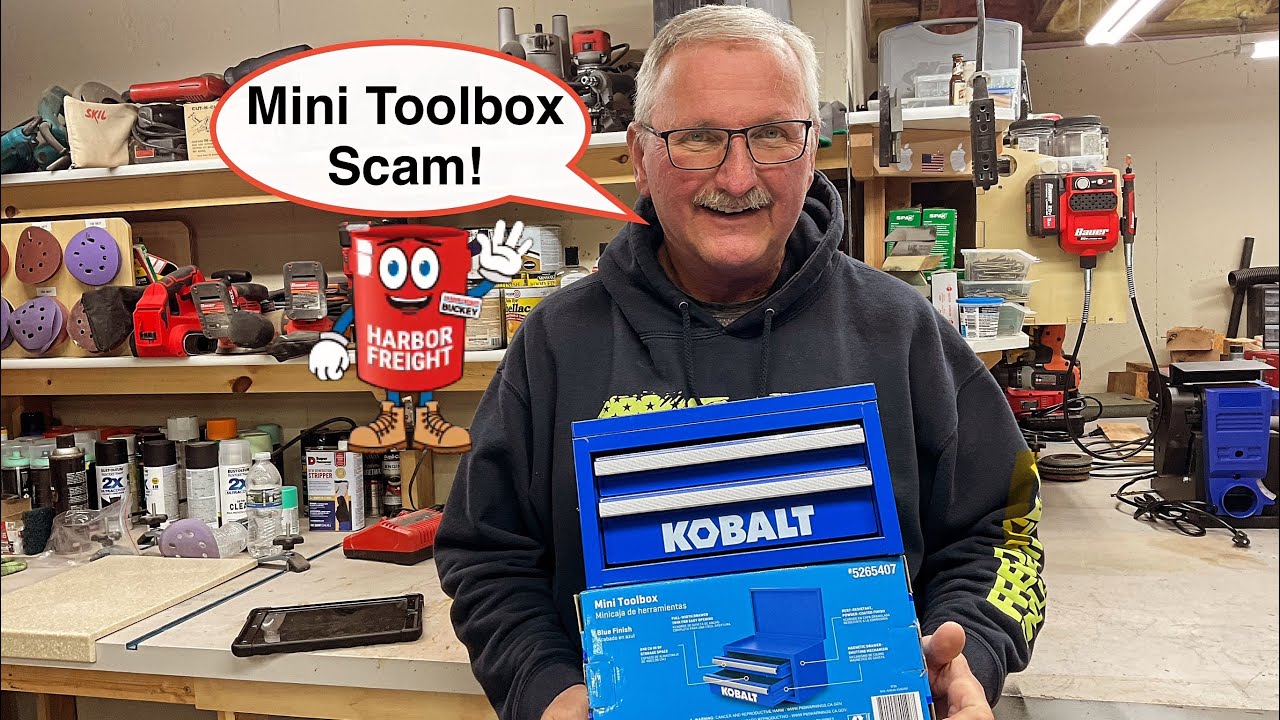 Harbor Freight Mini Toolbox Scam! / Watch This Before You Purchase ...