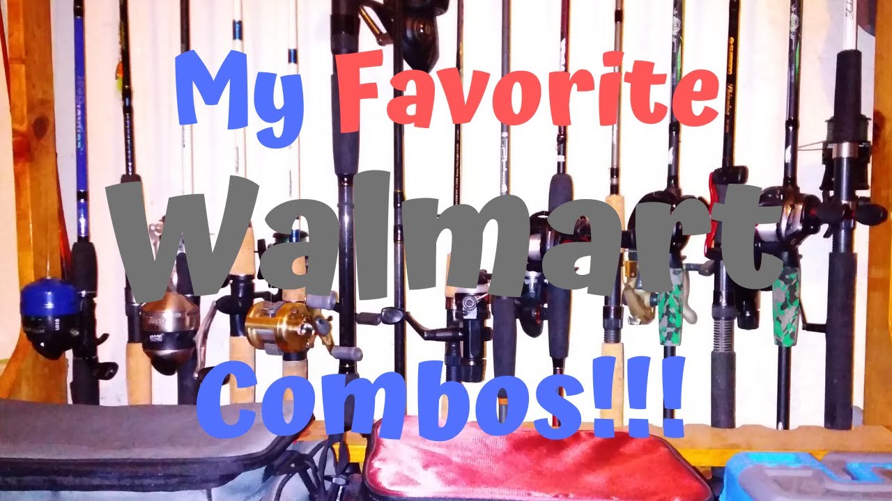My Favorite BASS Fishing Combos from Walmart!!! - YouTube