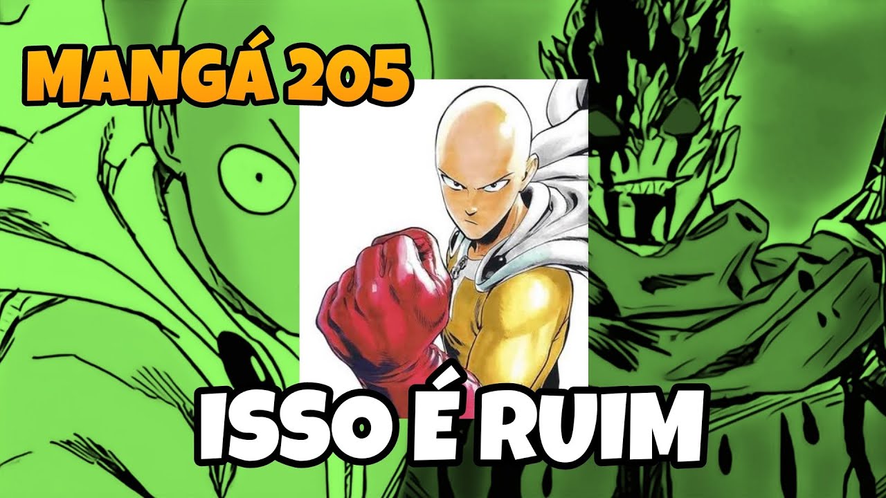 QUANDO SAEM OS SPOILERS DO CAPÍTULO 205 de ONE PUNCH MAN ? ( OPM 205/ ...