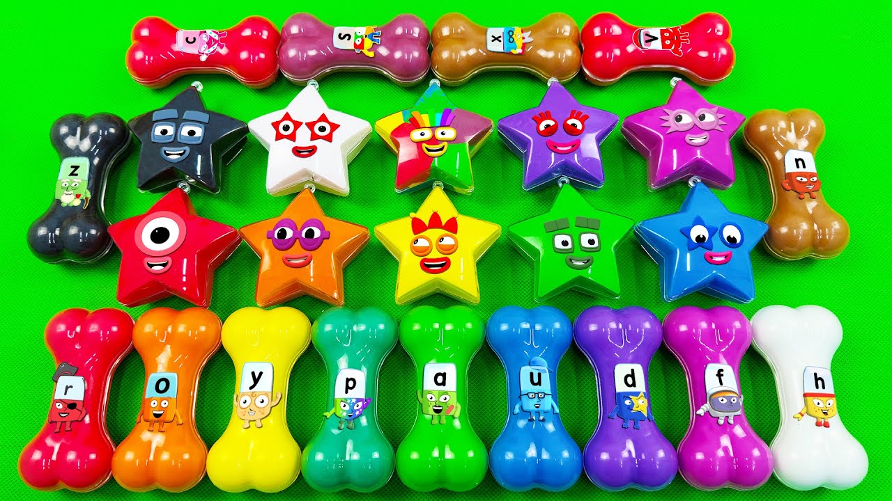 Looking for Numberblocks, Alphablocks, Alphabet Lore All CLAY in Bone ...