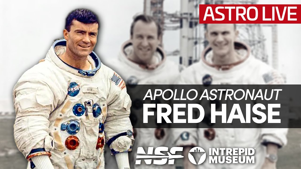 Stories w/ Apollo 13 Astronaut Fred Haise - Intrepid Museum Astro Live - YouTube
