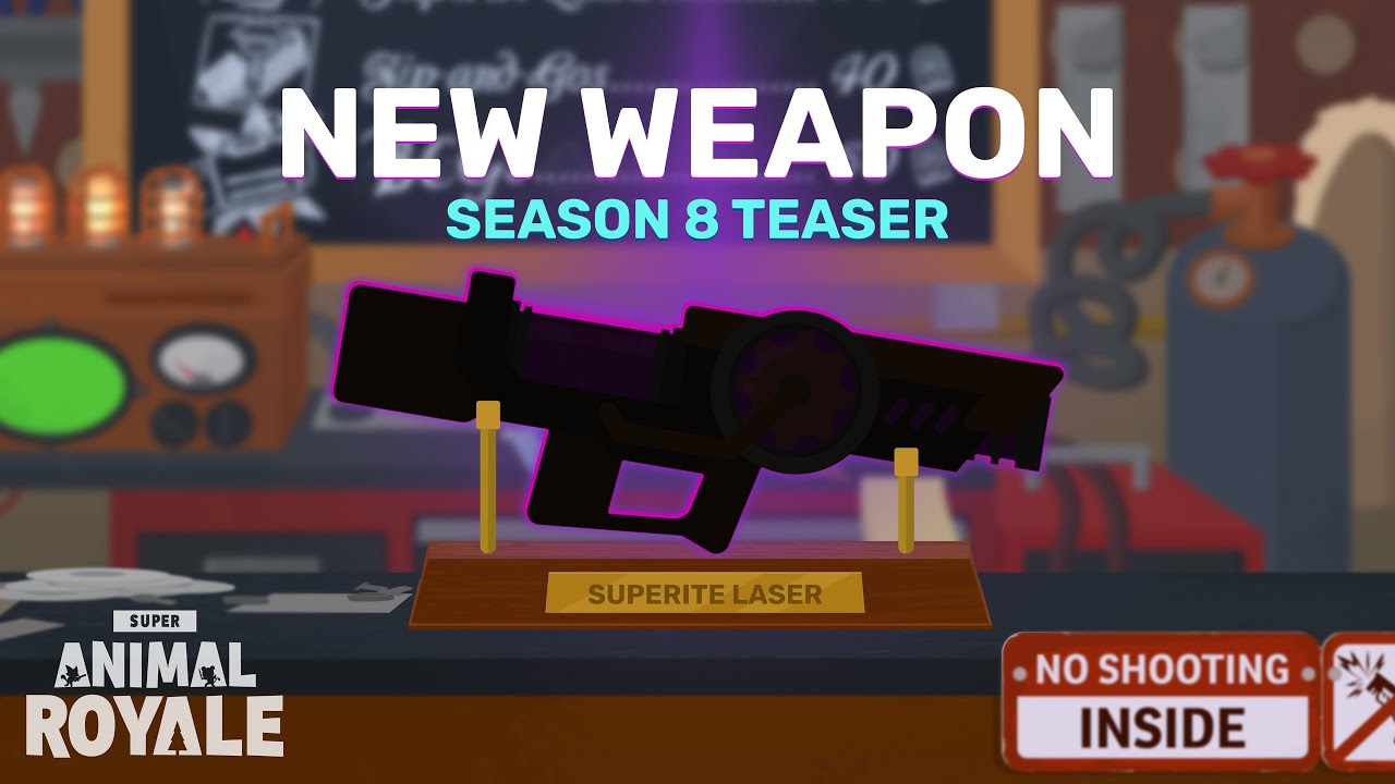 New Weapon Reveal | Super Animal Royale Season 8 Teaser 2 - YouTube