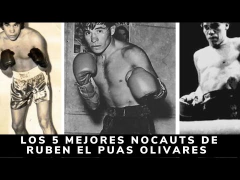Los 5 Mejores Nocauts de Ruben 'El Puas' Olivares