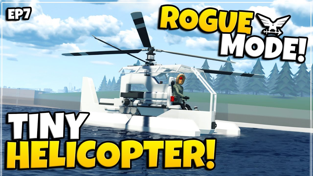 A MINI HELICOPTER WILL BE SO USEFUL! - Hardcore Rogue Mode - Stormworks ...