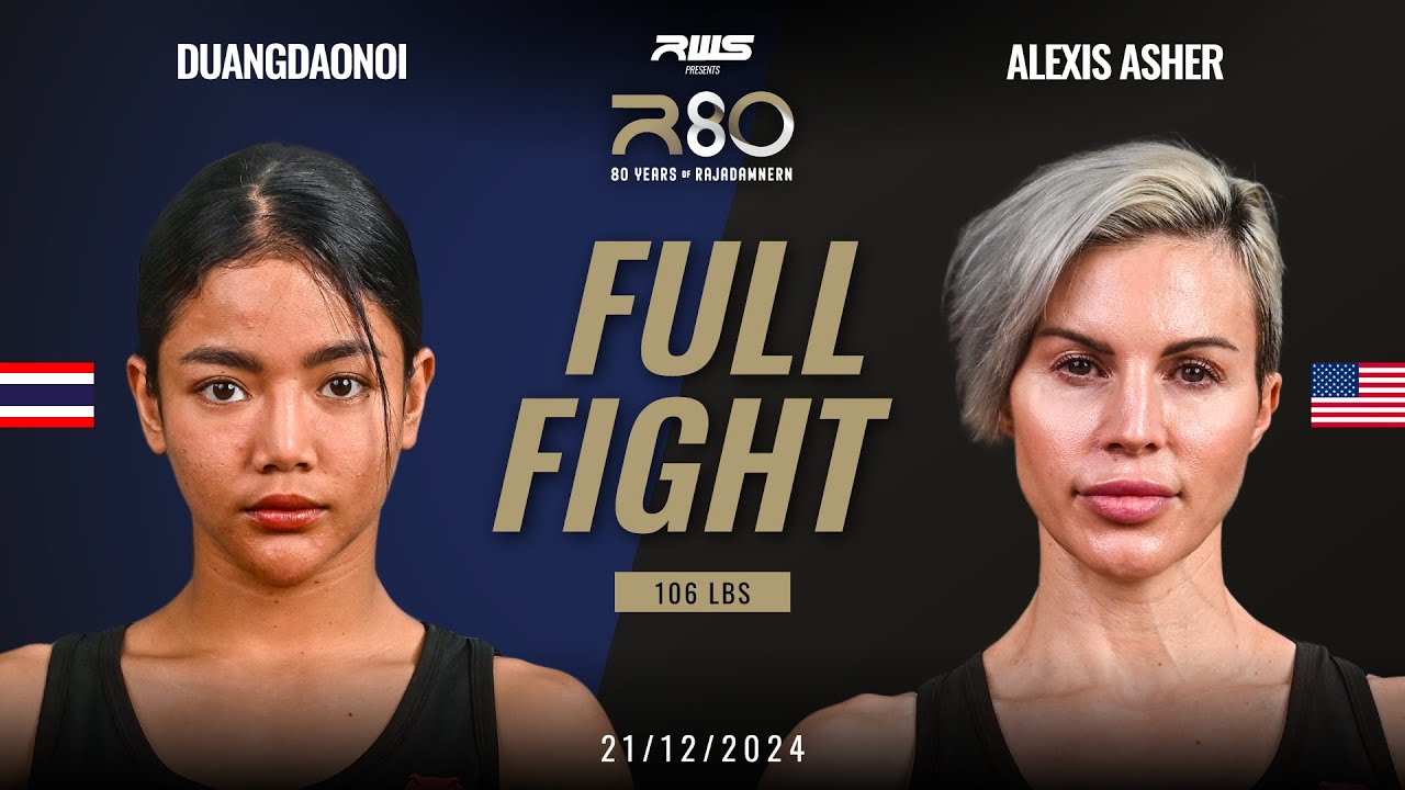 Full Fight l Duangdaonoi vs Alexis Asher I RWS - YouTube