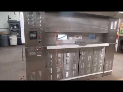 Baxter 24 Pan Revolving Tray Oven, Model: OV850G-M24, Running - YouTube
