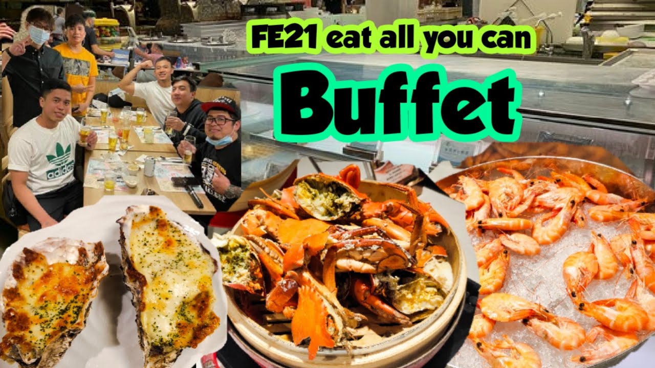 Vlog#031 FE21 eat all you can buffet Hsinchu | eatogether | food ...