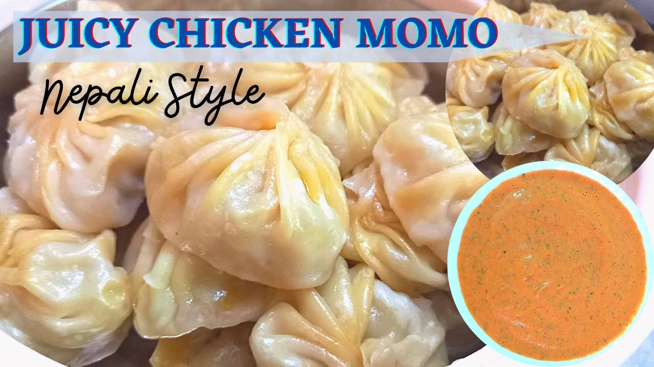 Juicy Chicken MOMO | How To Make Chicken MOMO | घरमै चिकन म:म बनाउने ...