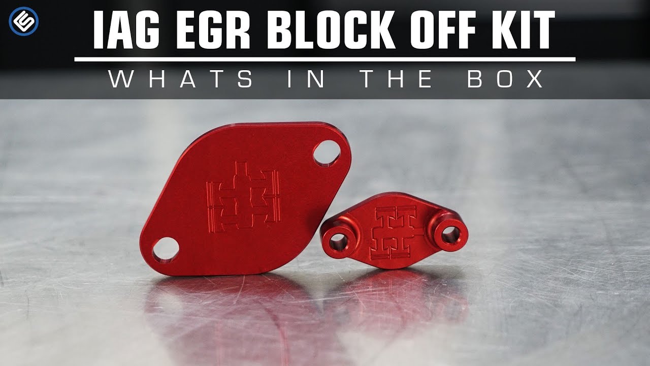 IAG EGR Block Off Kit 2015+ WRX - What's In The Box - YouTube