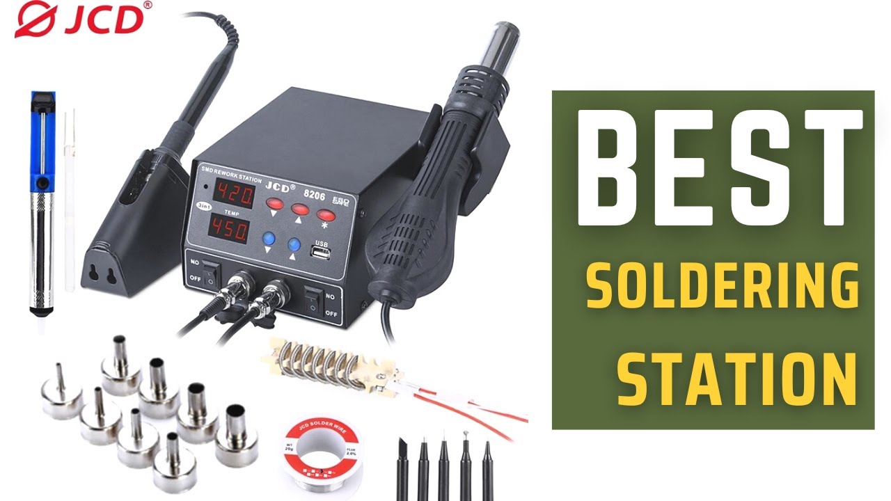 Best Soldering Station | JCD 800W SMD Soldering Station Review in 2023 ...