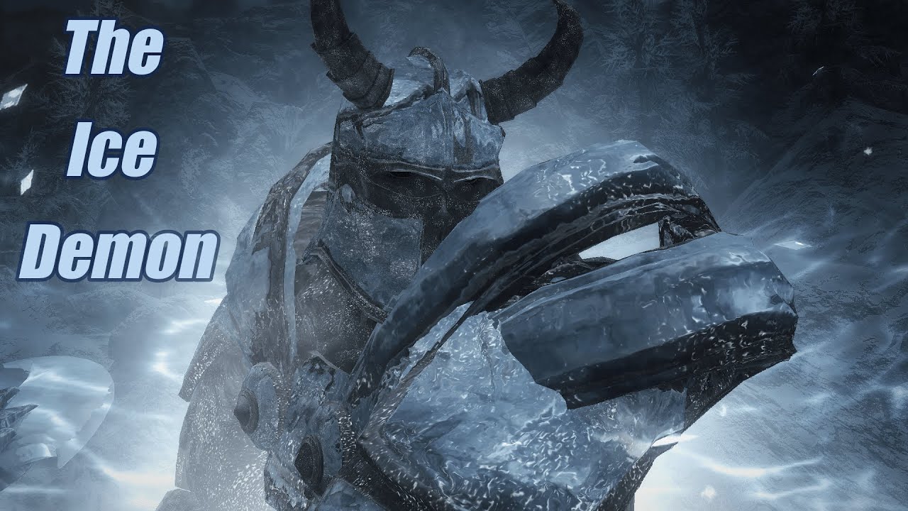 Skyrim Build Gameplay - The Ice Demon - YouTube