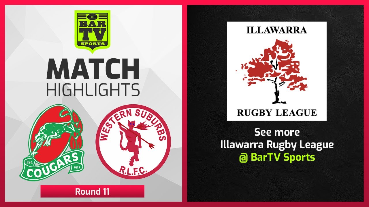 Corrimal Cougars vs Western Suburbs Devils - Round 11 Highlights - Mojo ...