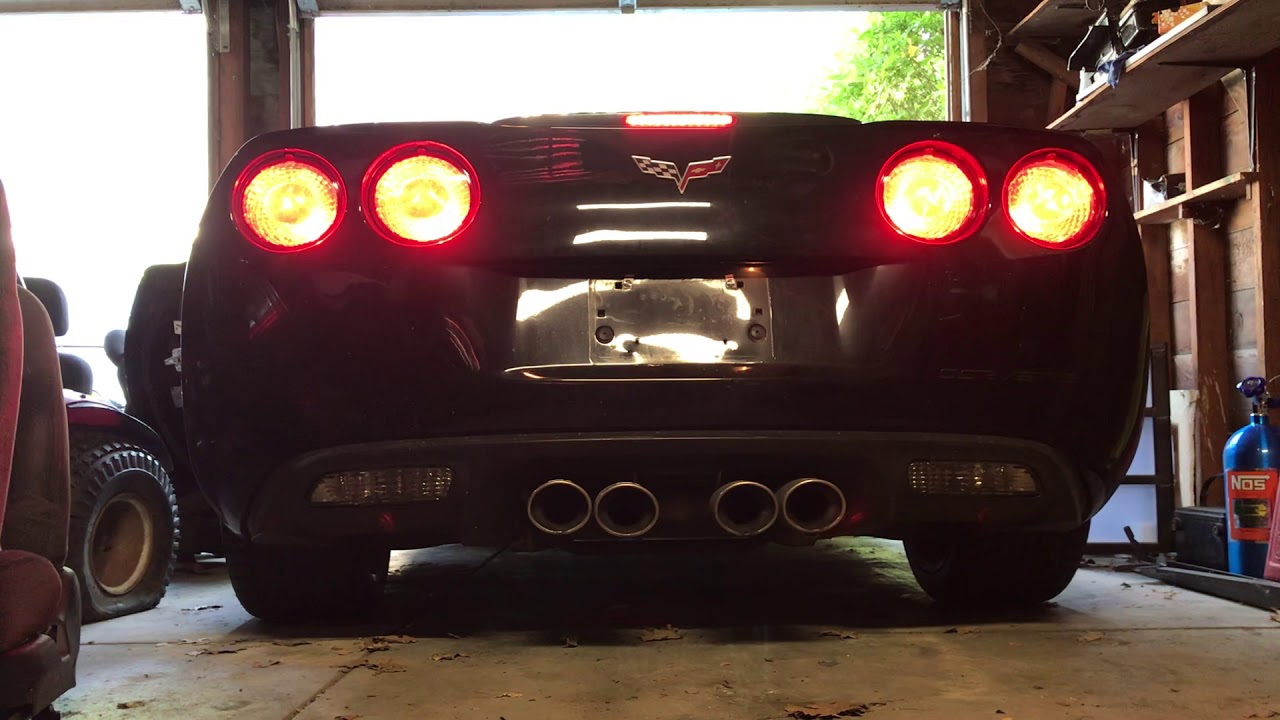 LS3 C6 Borla Touring Exhaust - YouTube