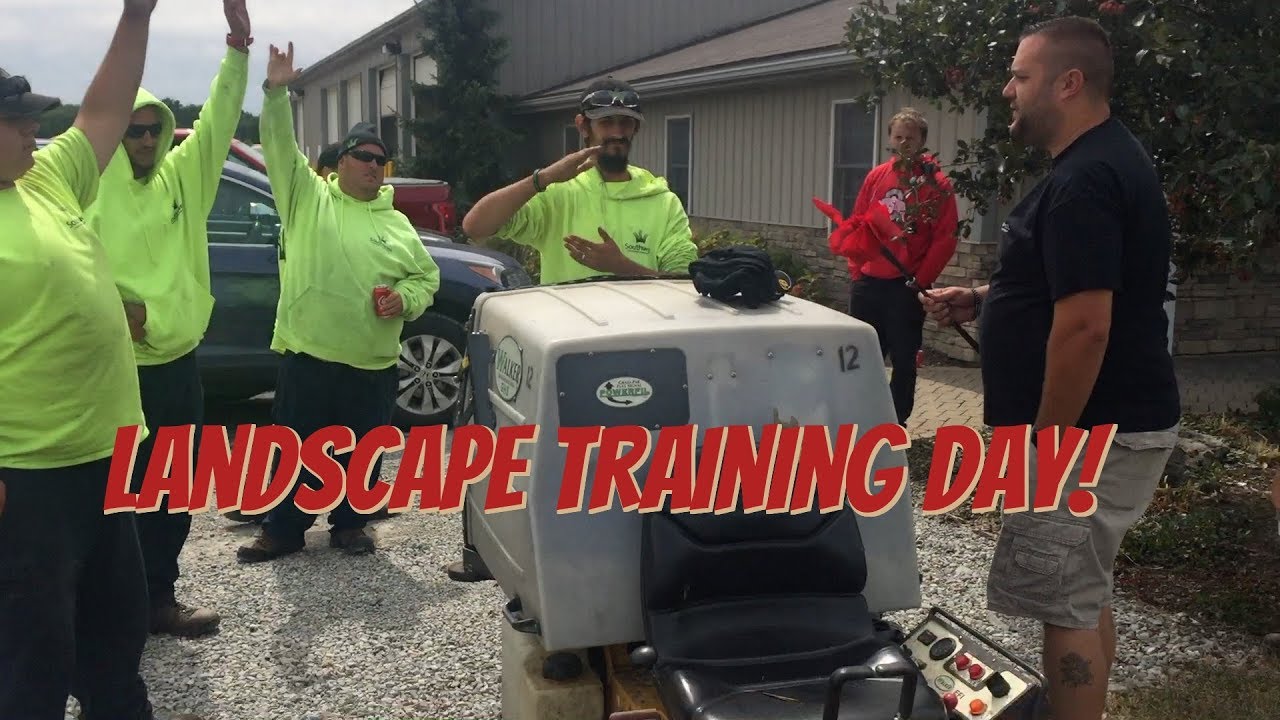 Landscape Training Day - YouTube