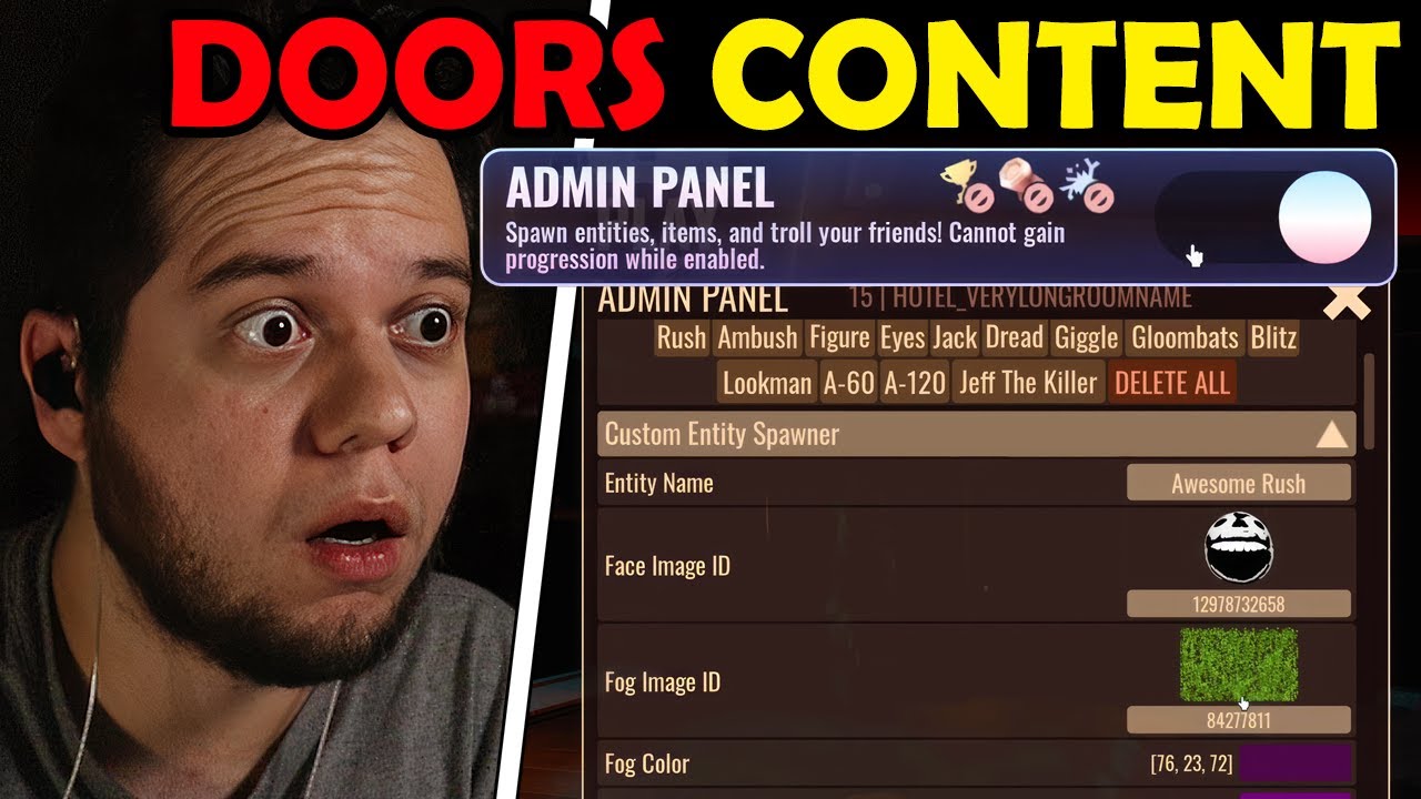 COMPREI o PAINEL DE ADMIN na ATUALIZAÇÃO DOORS CONTENT e VIREI UM DEUS ...