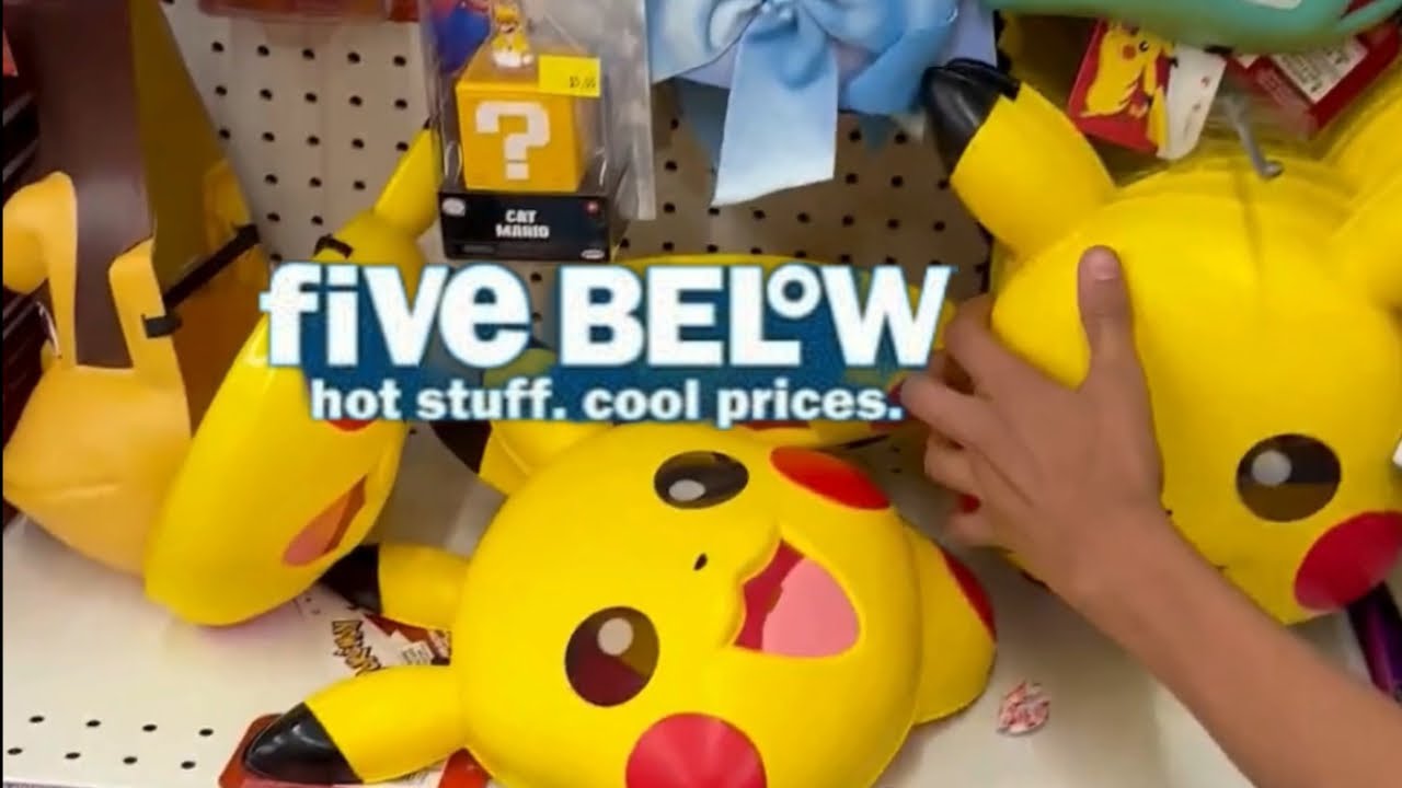 Buying cool toys at five below cool things low prices - YouTube