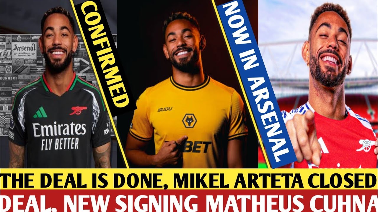 Arsenal have completed a major signing with the acquisition of Matheus ...