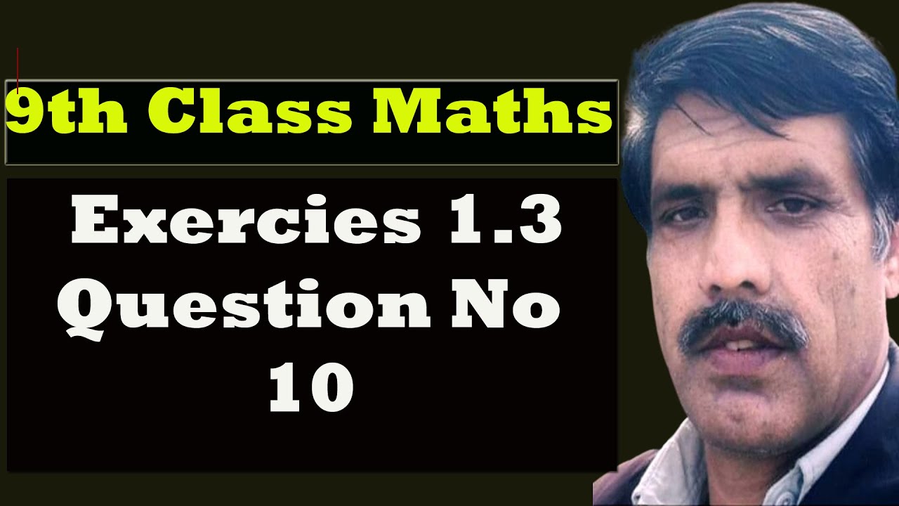 9th Class Maths Exercies 1.3 Question No 10 addition of matrix - YouTube