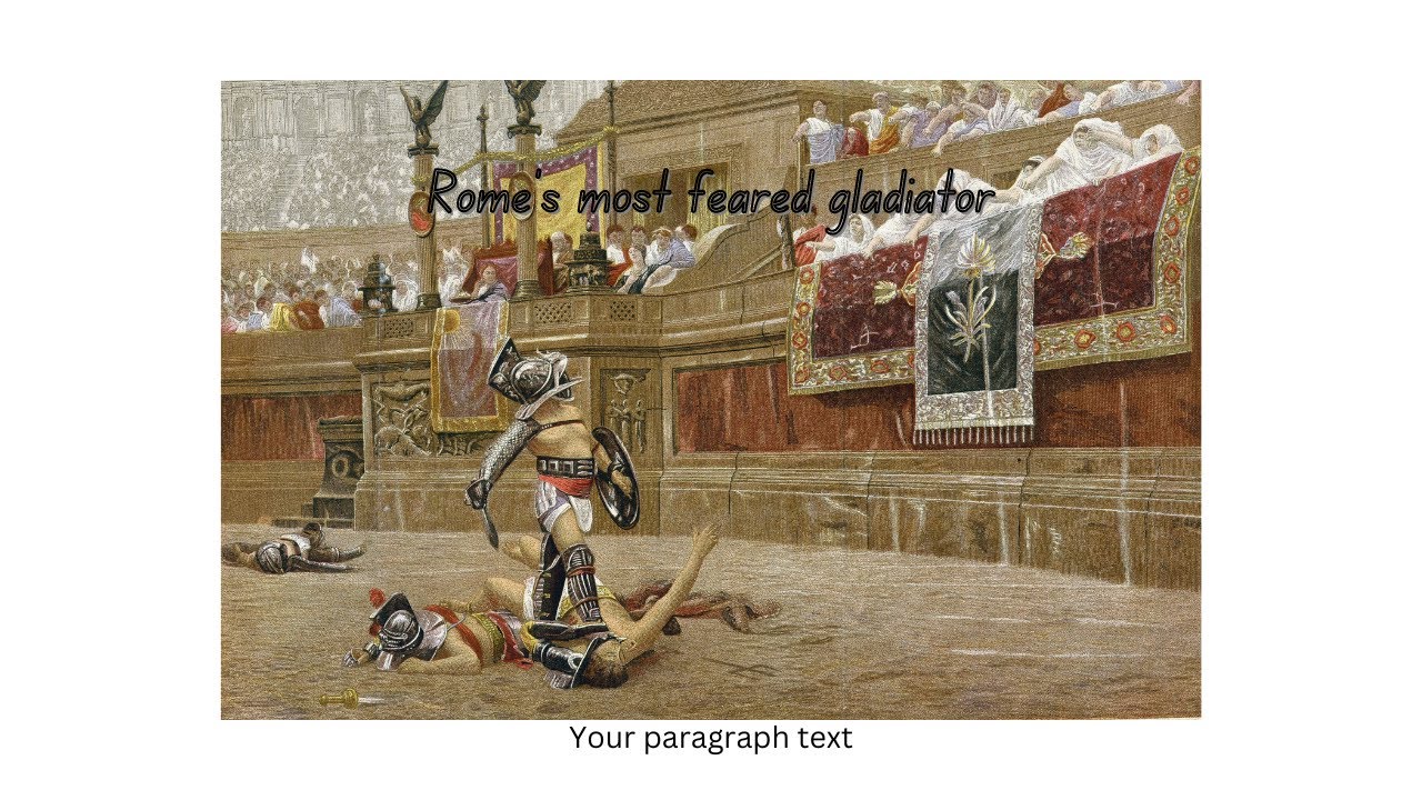 Rome's most feared gladiator Marcus Attilius: The man who defied Rome ...