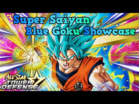 6 Star Super Saiyan Blue Goku/Aqua Koku Showcase | All Star Tower ...