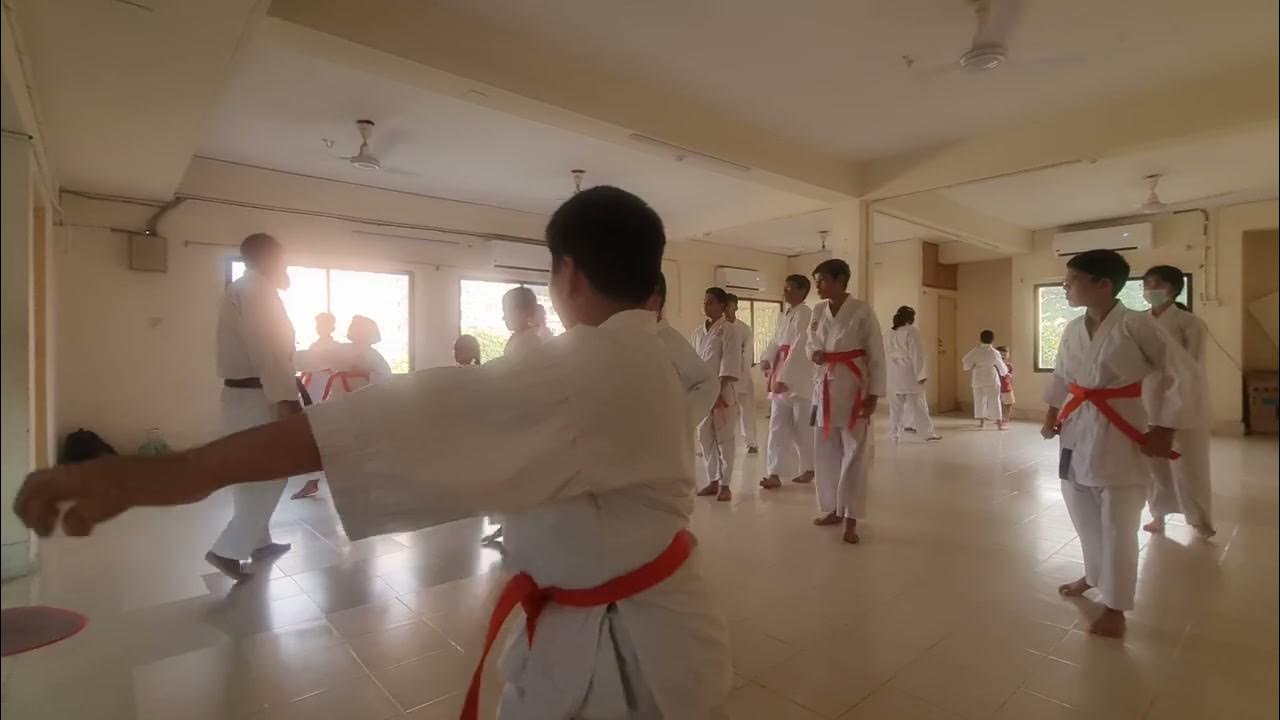Karate Orange Belt [33] - YouTube
