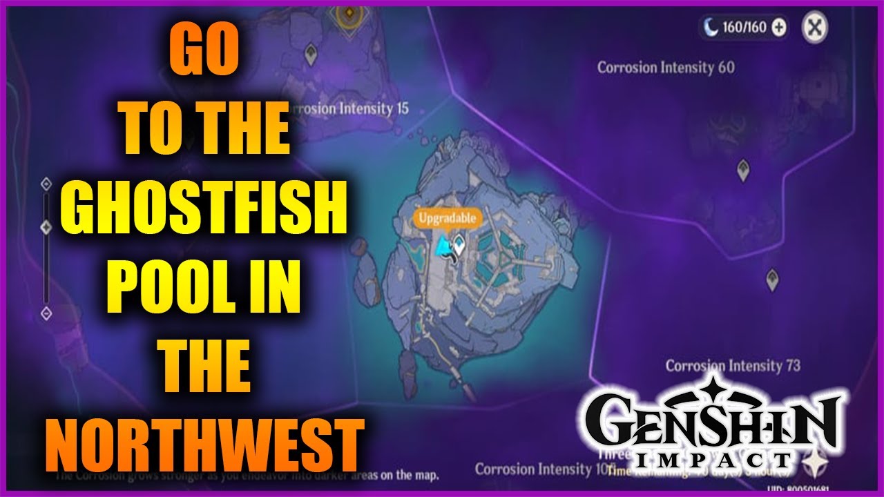 Genshin Impact: Go to the Ghostfish Pool in the Northwest - YouTube