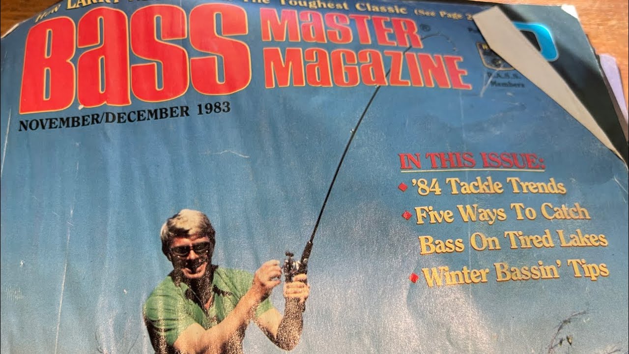 You Won’t Believe What’s In This 40 Year Old Bassmaster Magazine - YouTube