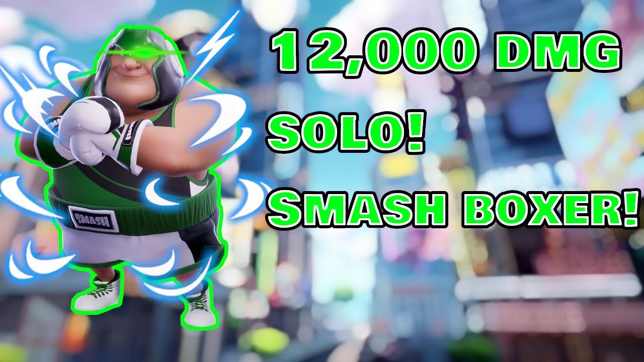 Rumbleverse 12,000 dmg! smash boxer for the win! | Rumbleverse - YouTube