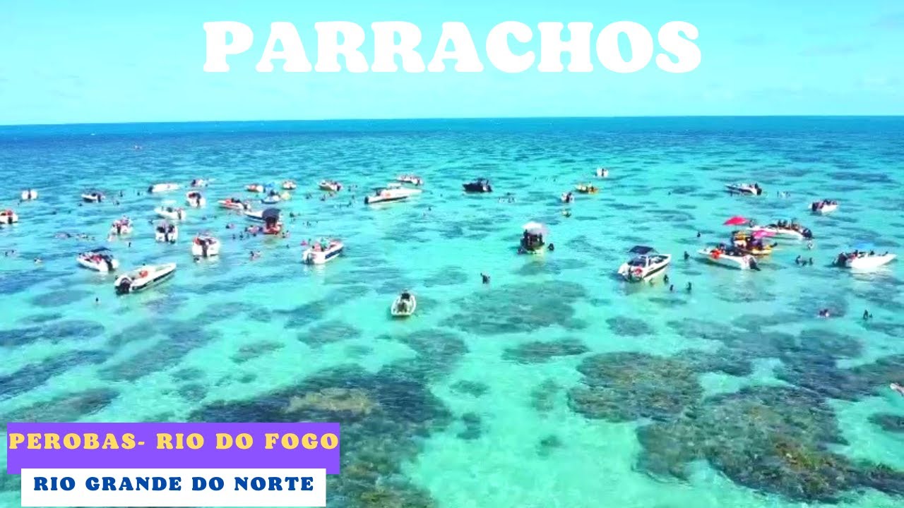 Parrachos do RIO DO FOGO em PEROBAS - RN saindo de NATAL. Na volta ...