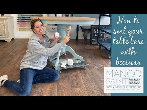 How To Seal A Table With Beeswax
