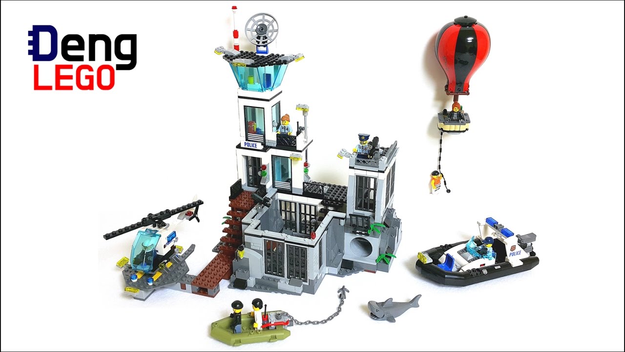 LEGO Construction & Building Toys LEGO 60130 City Police Prison Island ...