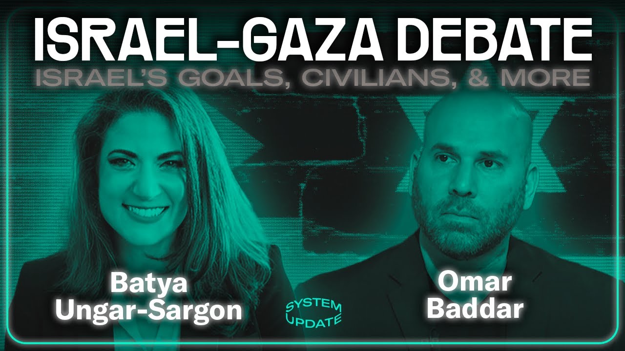 DEBATE: Batya Ungar-Sargon vs. Omar Baddar on Israel-Gaza - YouTube