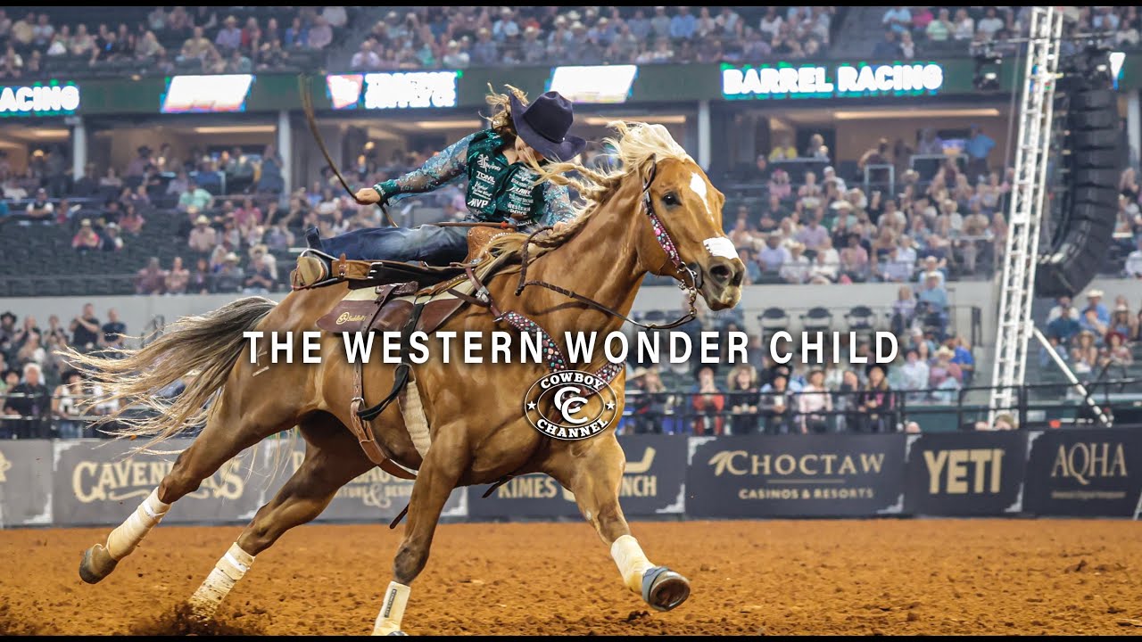 11-Year-Old Barrel Racer Dusky Lynn Hall Competes for $1 MILLION - YouTube