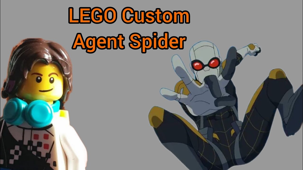 LEGO Custom Agent Spider From Invincible - YouTube