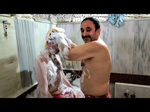 HE SAID: THIS IS ALL NORMAL HERE, SIR! | The REAL TURKISH SAUNA Hamam Experience | Istanbul Turkey🇹🇷