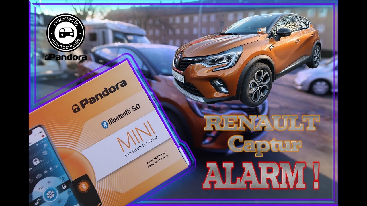 Renault Captur 2021: Bester Schutz mit der Pandora Mini Alarmanlage ...